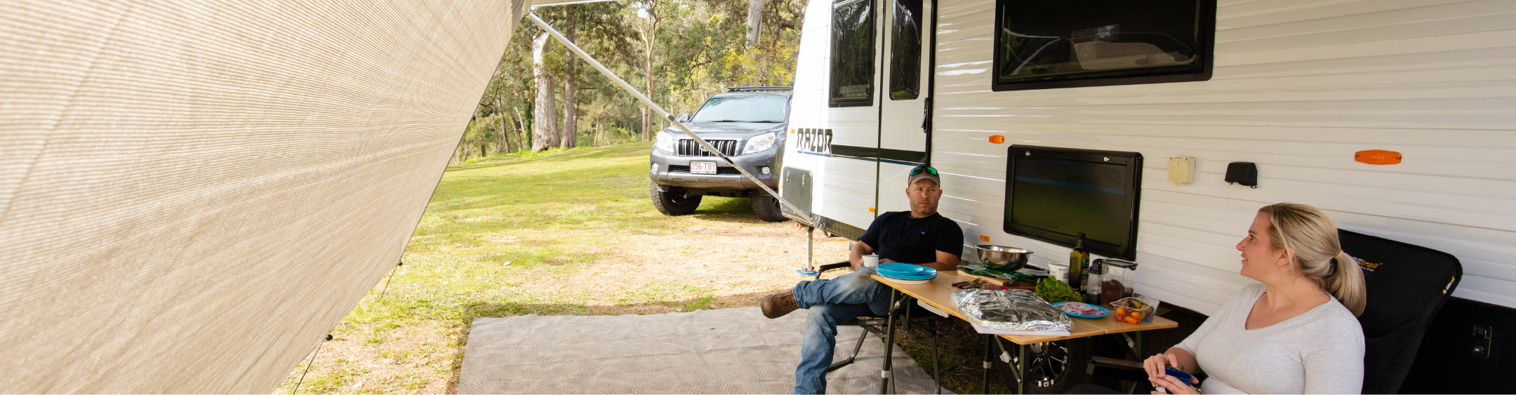 Buy Caravan Annex Matting & Privacy Screens | OZtrail NZ
